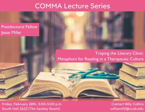 COMMA – Center for Modern Literature, Materialism and Aesthetics