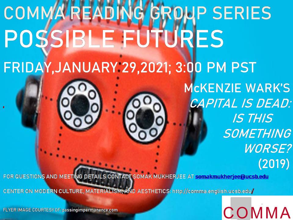 COMMA – Center for Modern Literature, Materialism and Aesthetics