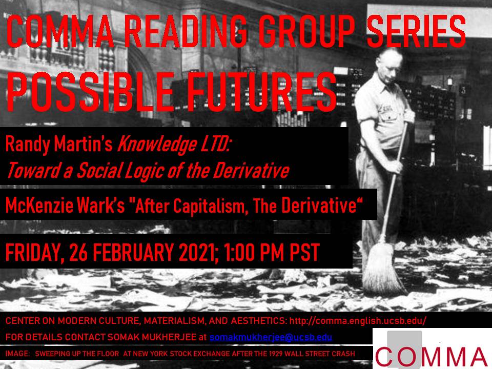 COMMA – Center for Modern Literature, Materialism and Aesthetics