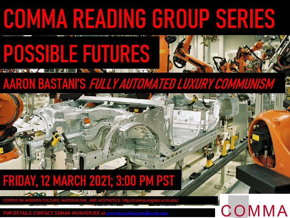 COMMA – Center for Modern Literature, Materialism and Aesthetics