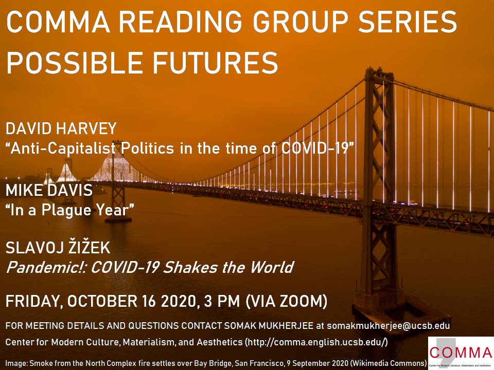 COMMA – Center for Modern Literature, Materialism and Aesthetics