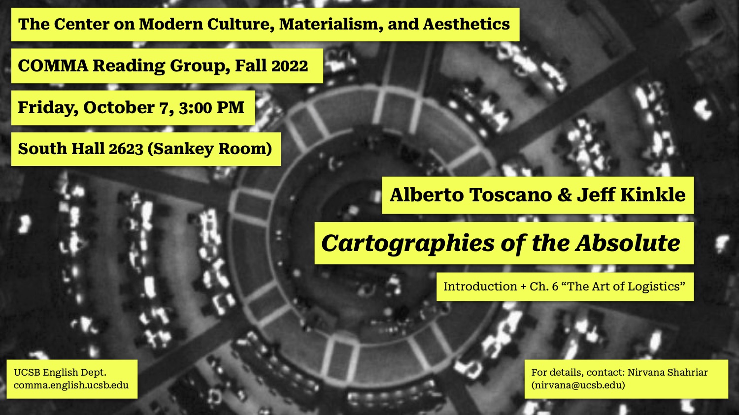 COMMA – Center for Modern Literature, Materialism and Aesthetics