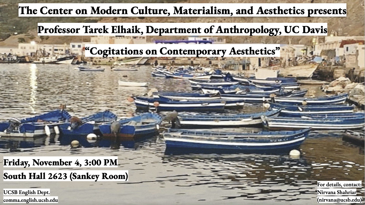 COMMA – Center for Modern Literature, Materialism and Aesthetics